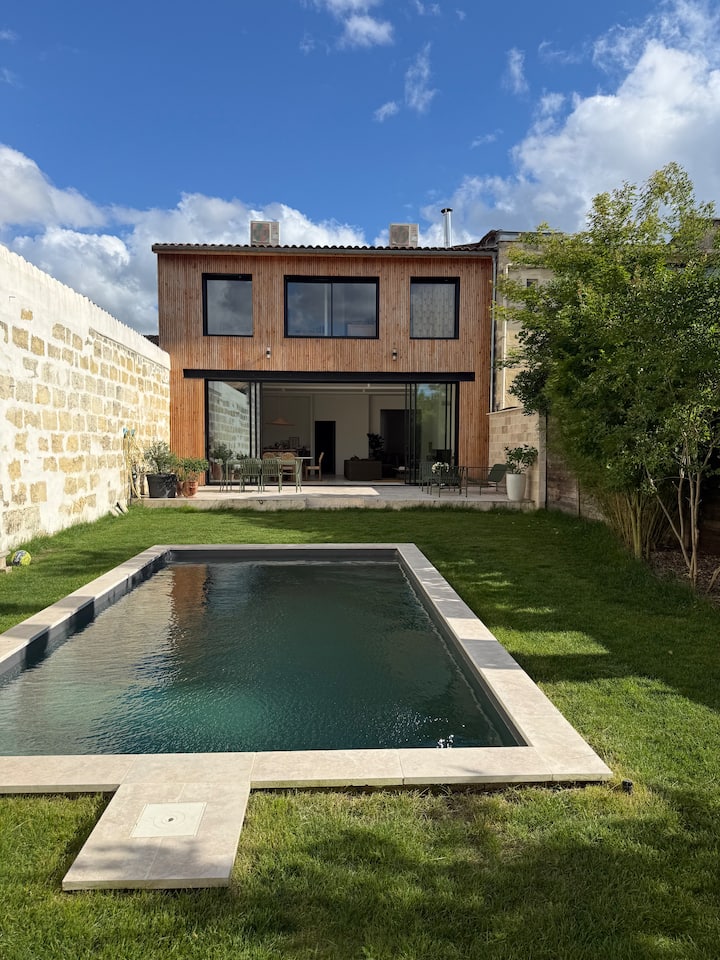 Sublime Maison 4 Chambres Jardin Piscine Clim - Bordeaux