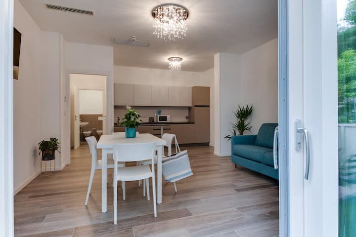 Trilocale Vista Giardino - Elegancesuiteapartments - Cervia