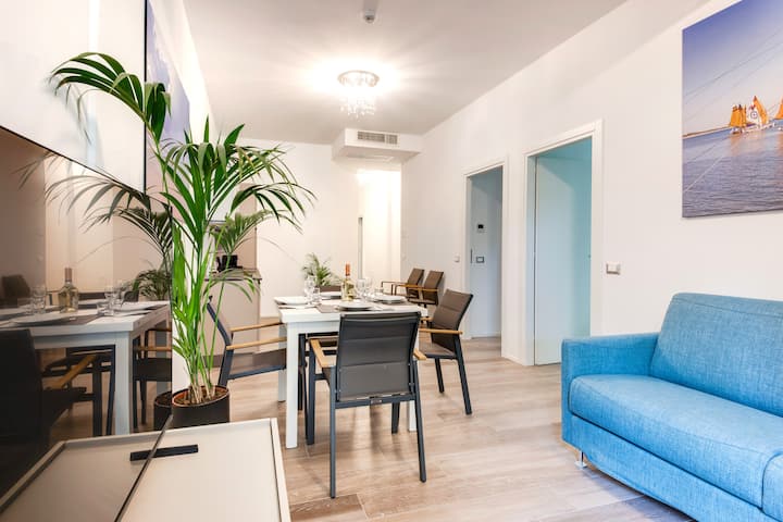 Trilocale Deluxe Con Vista Giardino - Elegance - Cervia