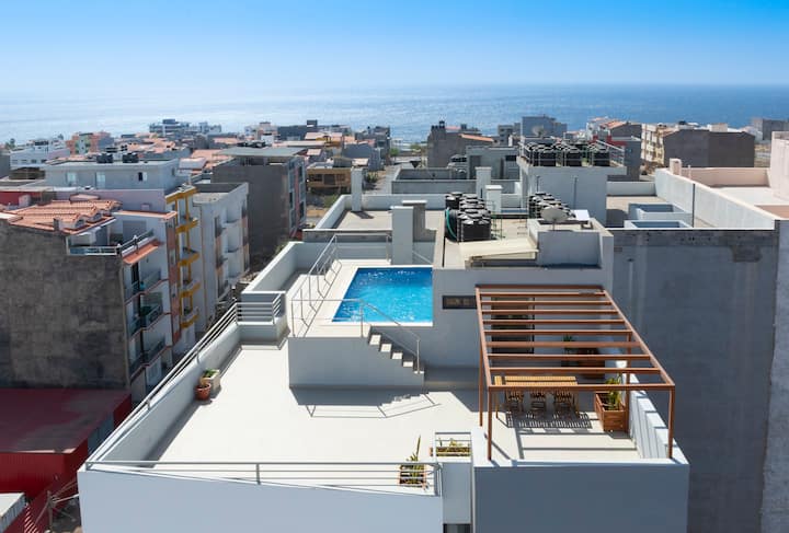 Minimalist 1 Bdr Aprt, Rooftop Pool - Lcgr - Praia