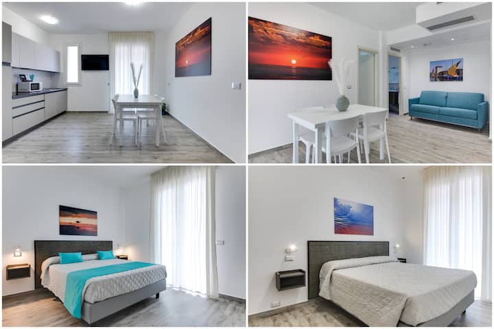 Trilocale Deluxe - Elegance Suite Apartments - Cervia