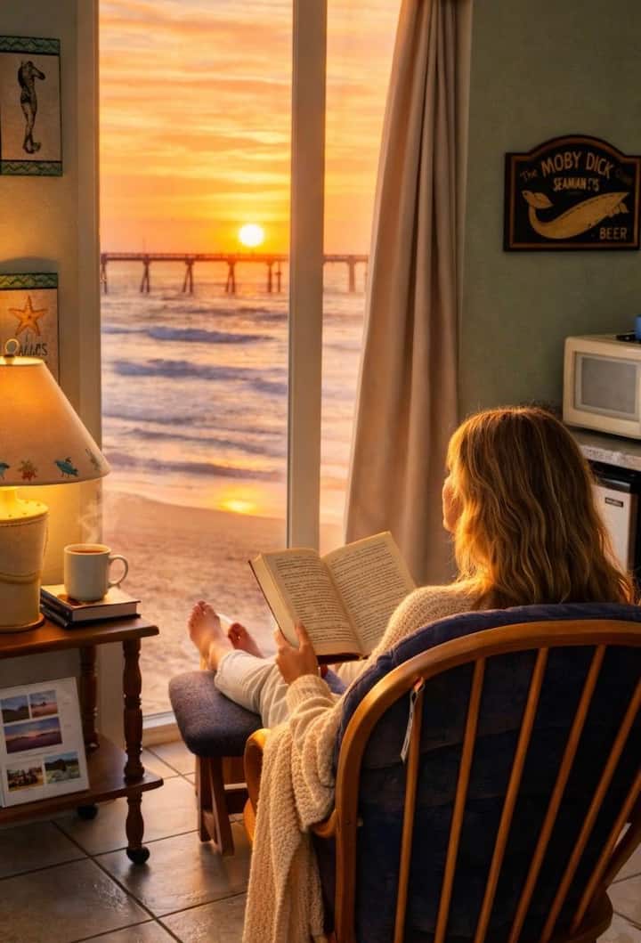 Navarre Beach Oceanfront Studio • Walk To Pier - Navarre, FL