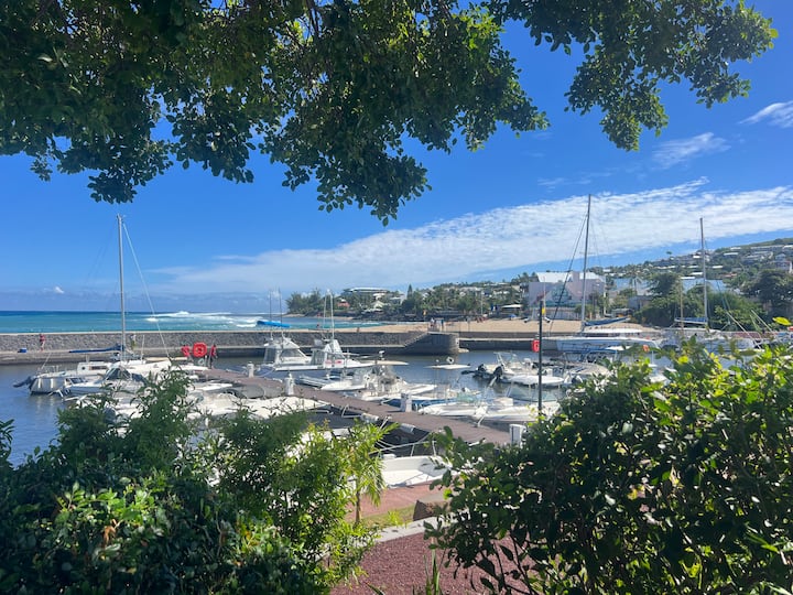 Grand Studio Azur Et Sable* * * 200 M De La Plage - Saint-Gilles les Bains