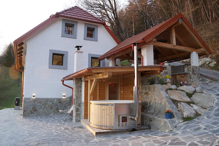 Private Sunset Spa House With Jacuzzi & Sauna - Velenje