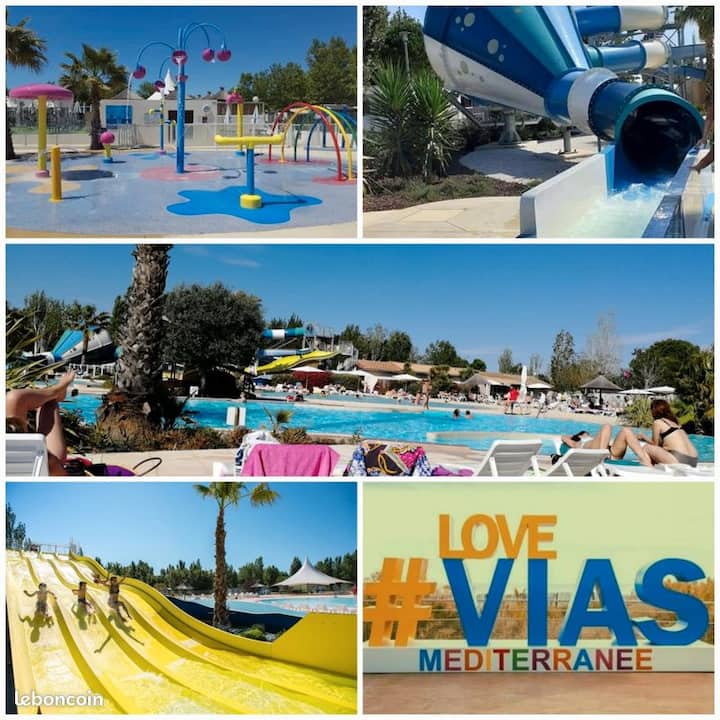 Mobil-home 6-8 Personnes à La Carabasse - Vias