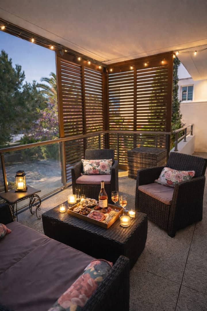 Bel Appt 6 P. Avec Terrasse & Parking, Wifi, Clim - Sète