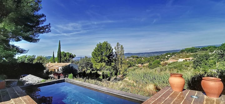 Propriété Dans Les Vignes Avec Terrasses - Le Castellet