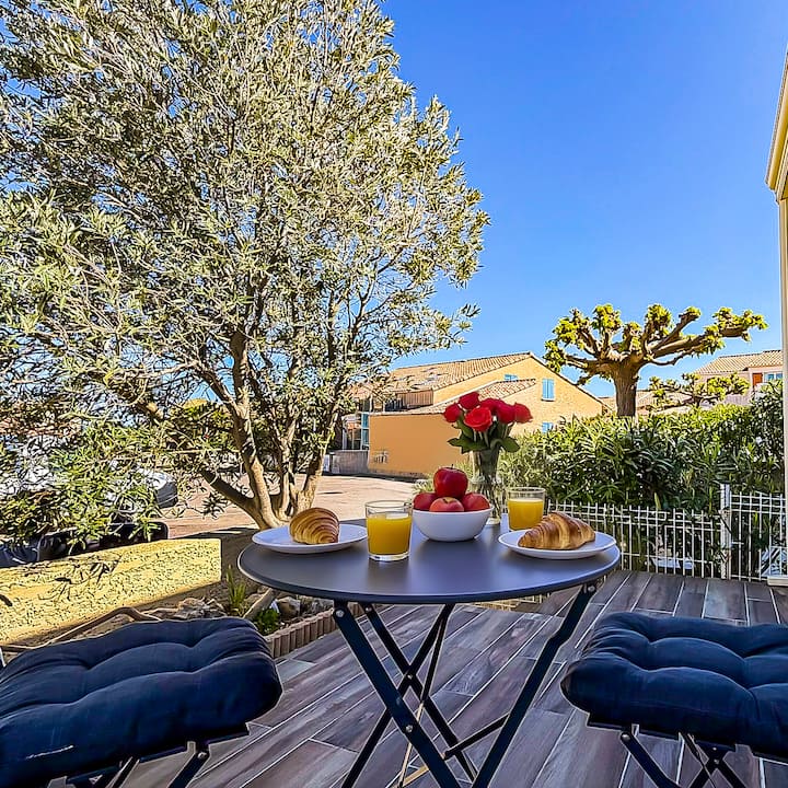 Maison Moderne Avec Terrasse Et Parking Privé - Saint-Pierre-la-Mer