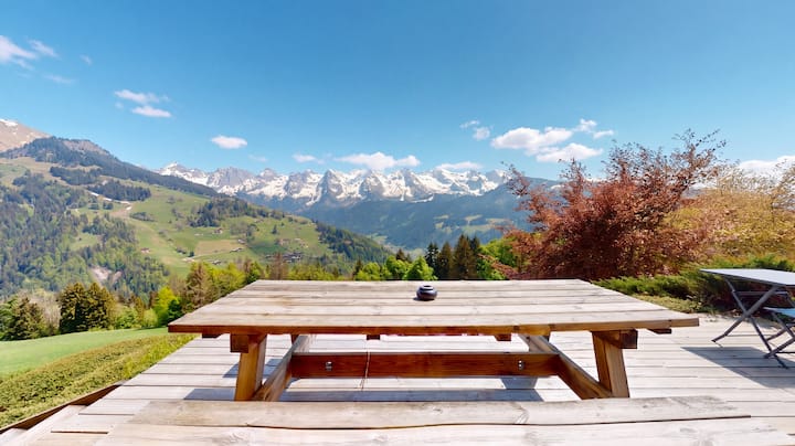 La Croix Du Mont : Appartement 12 Personnes - Le Grand-Bornand