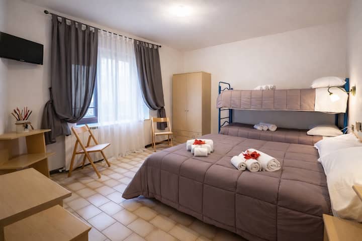 Locanda San Nicolo | Camera Quadrupla A Sestola - Sestola