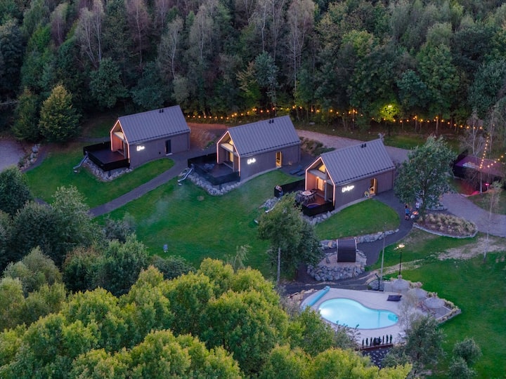 Osada Trawna Góra, Luksusowe Domki, Basen, Sauna - Polonia