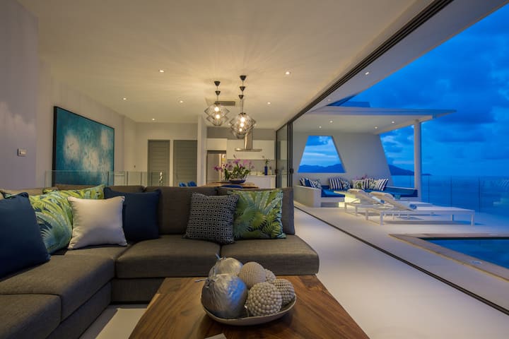 3 Bed Luxury Seaview Dahlia 2 Mins Walk To Beach - Ko Samui