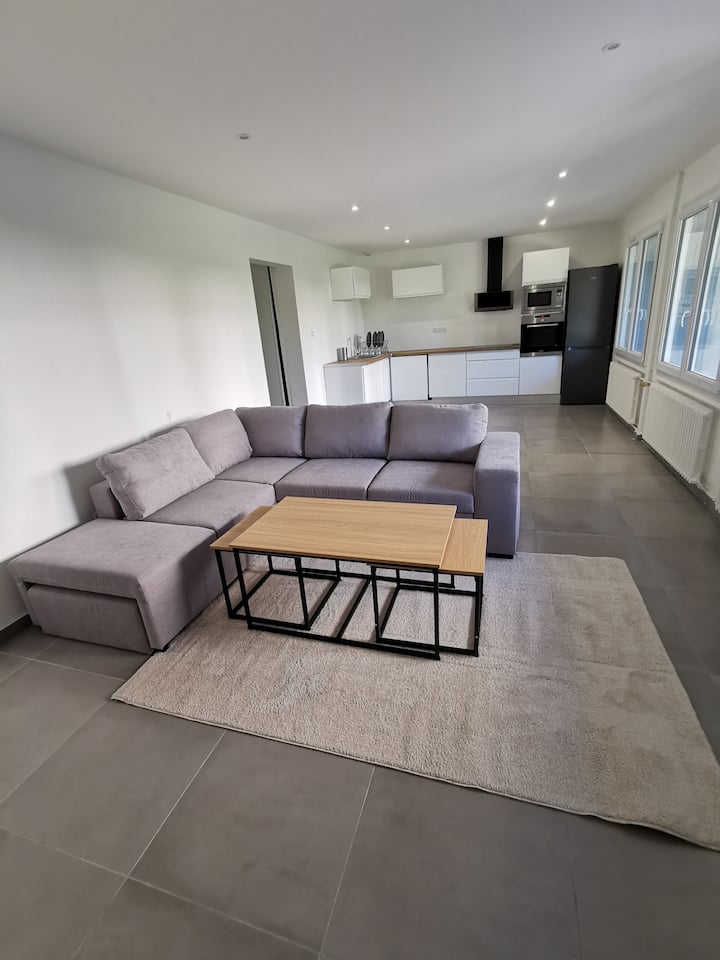 Appart T3 Cosy Et Spacieux Proche Centre Ville - Bourg-en-Bresse