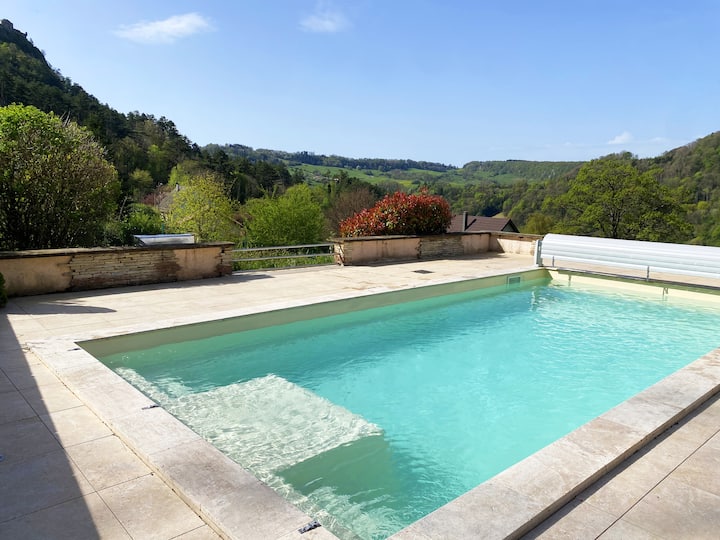 Gîte Avec Vue Exceptionnelle - Salins-les-bains - Salins-les-Bains