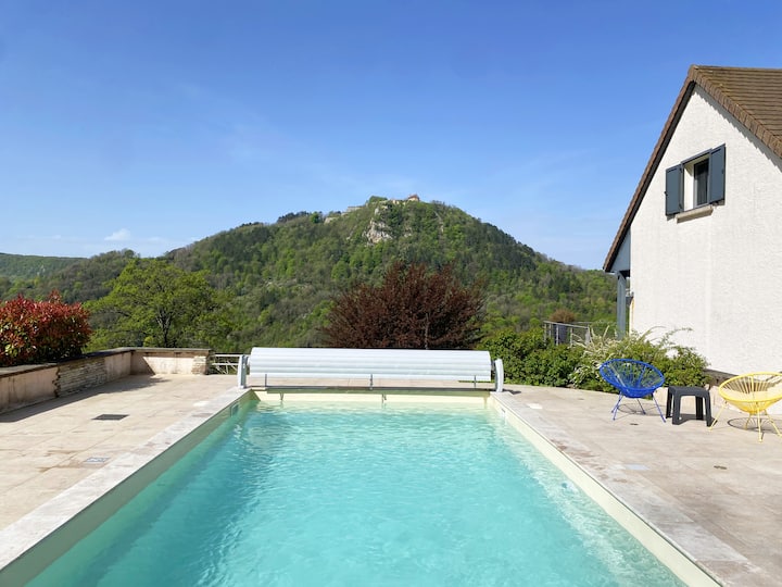 Gîte Avec Vue Exceptionnelle - Salins-les-bains - Salins-les-Bains