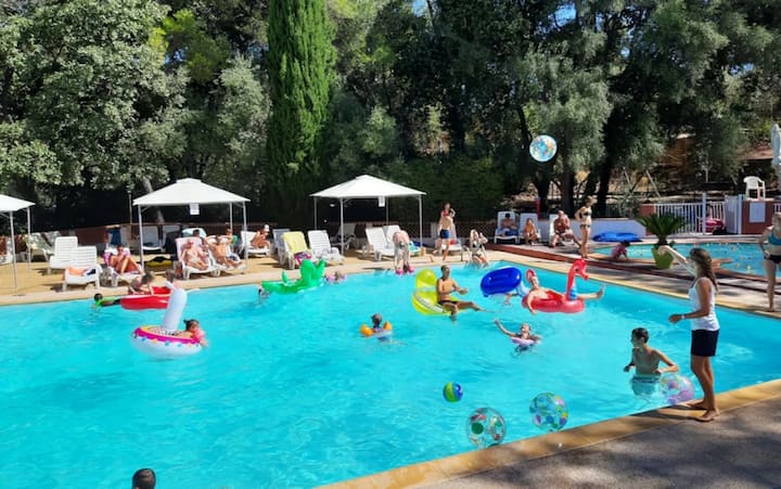 Zecamping 4* Tente 32m² Piscine - La Garde