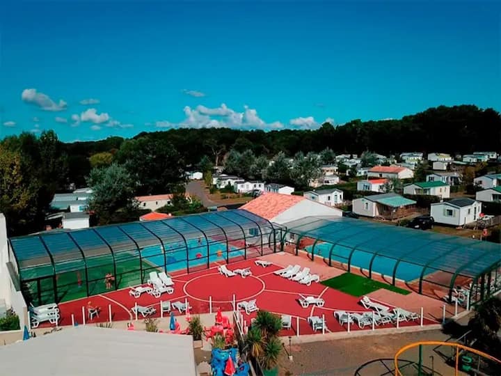 Zecamping 4* Mobil Home 30m² Piscine - Saint-Christophe-du-Ligneron