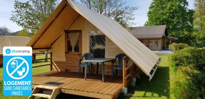 Zecamping 3* Bungalow 20m² Piscine - Lac de Monteynard-Avignonet