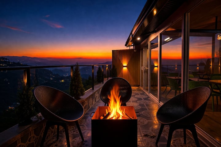 The Emiles 2bhk Valley View Cottage Near Mall Road - Mussoorie