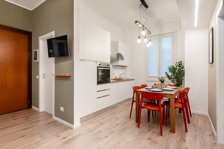 Stayeasy Sauli, 2 Bedrooms 2 Baths Central Station - 米蘭