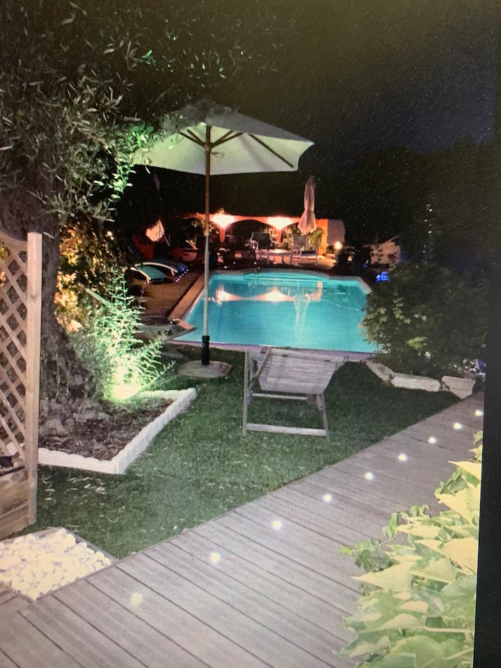 Studio Au Calme Avec Piscine Pour 2 à 4 Personnes - Le Beausset