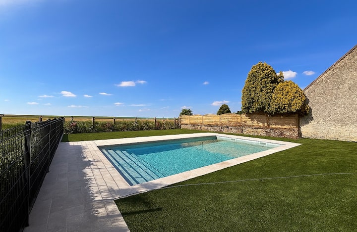 Grand Gîte •Piscine Chauffée/sauna •1h30 Paris - Loiret