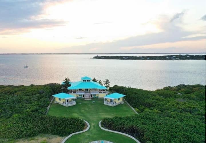 Private 10 Bedroom Island Oasis On Tilloo Cay - The Bahamas