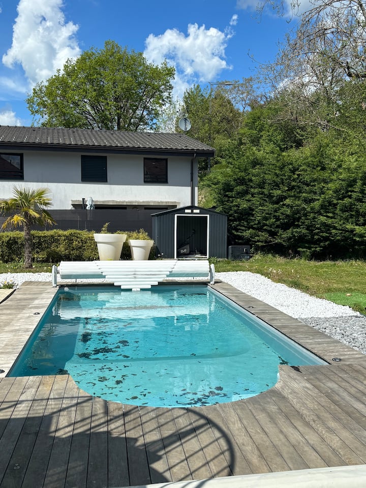 Studio 27m2, Accès Piscine, Entre Lac Et Montagne - Cruseilles