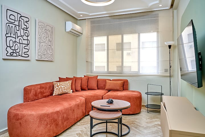 Agdal Center · 2br · Walk To Mall & Parking - Rabat