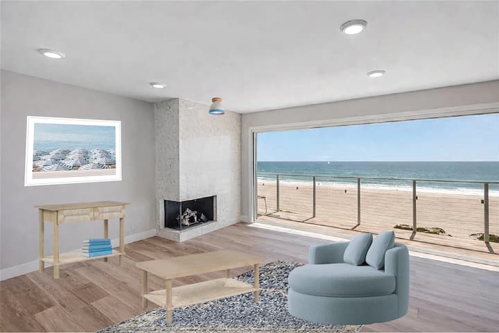 Oceanfront On Sand | Private Balcony | 2b/2b Condo - Redondo Beach, CA