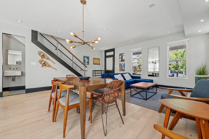 Dc Luxury Townhouse: Rooftop, 5br, Groups/getaways - Washington, DC