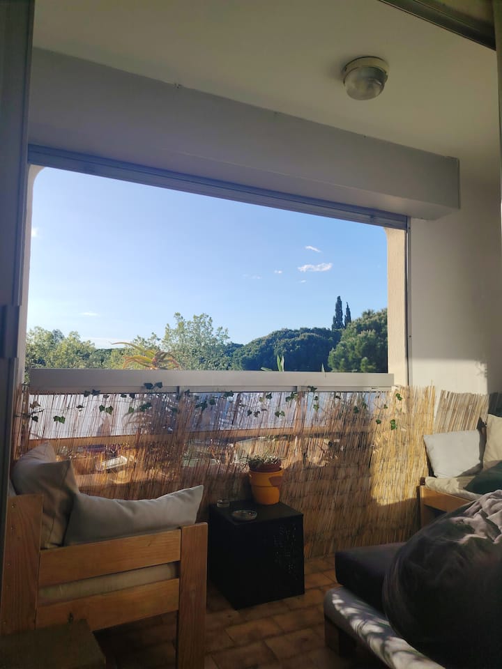 Studio Cosy à Carnon-plage Avec Loggia & Parking - Pérols