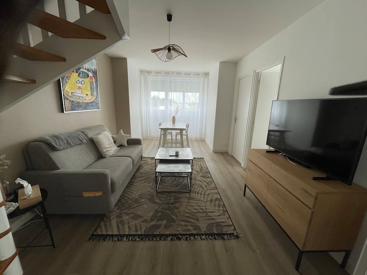 Charme à Carnac : 63m², Garage, 15min De La Plage - Saint-Pierre-Quiberon