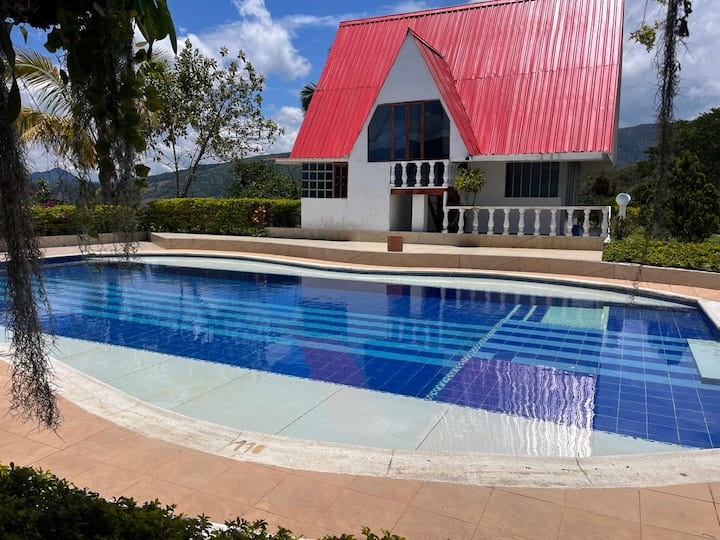 Cabaña En La Montaña | Vista + Piscina - Chía