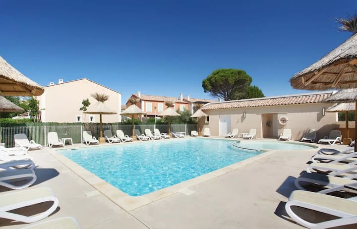 Villa Romantika 6p Résidence Piscine Aigues-mortes - Port Camargue
