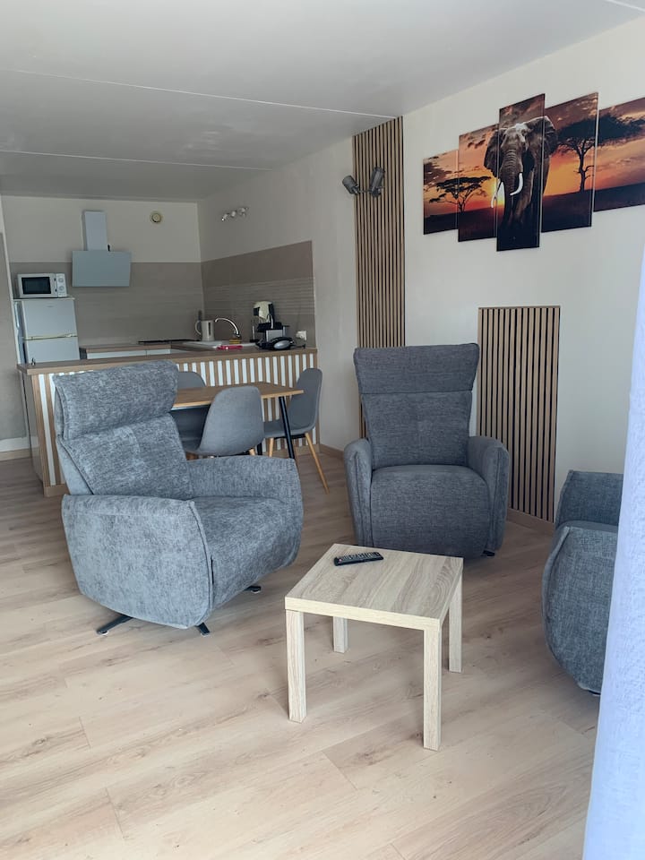 Face Au Port. T2 Rdch.2 Pers. Terrasse Et Jardinet - Saint-Valery-en-Caux