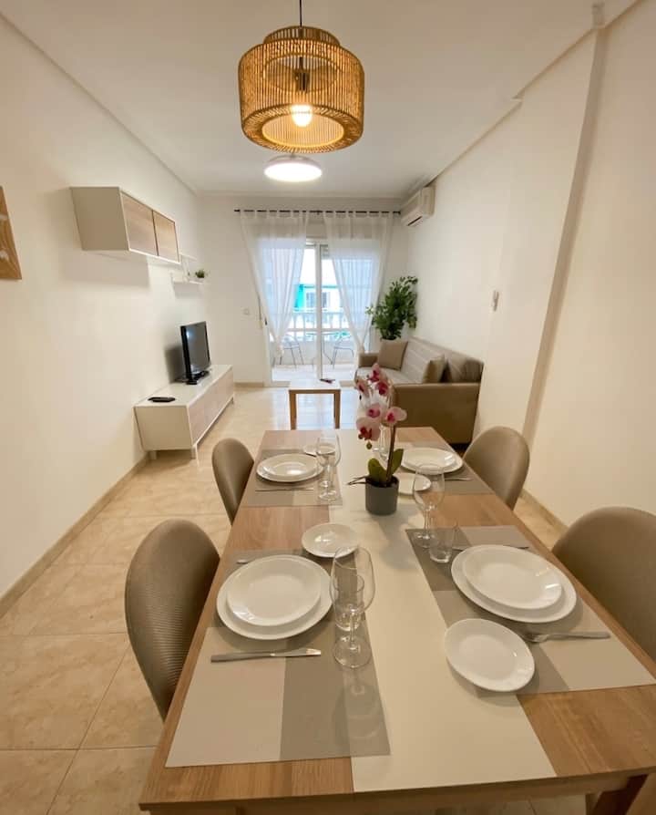 Playa & Flores 2 Hab + 2 Baños A 2 Min De La Playa - El Campello