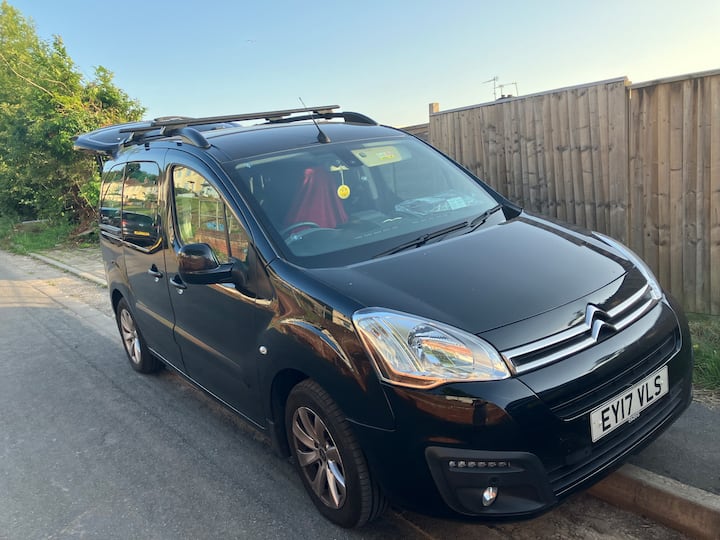 Betty The Berlingo And Trixie The Tent. - Bristol