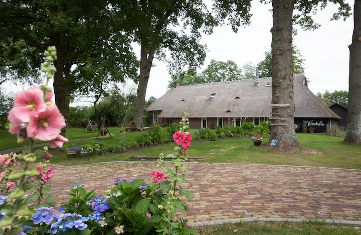 Wiendsels

Luxe Sfeervolle Boerderij Met Wellness - Meppel