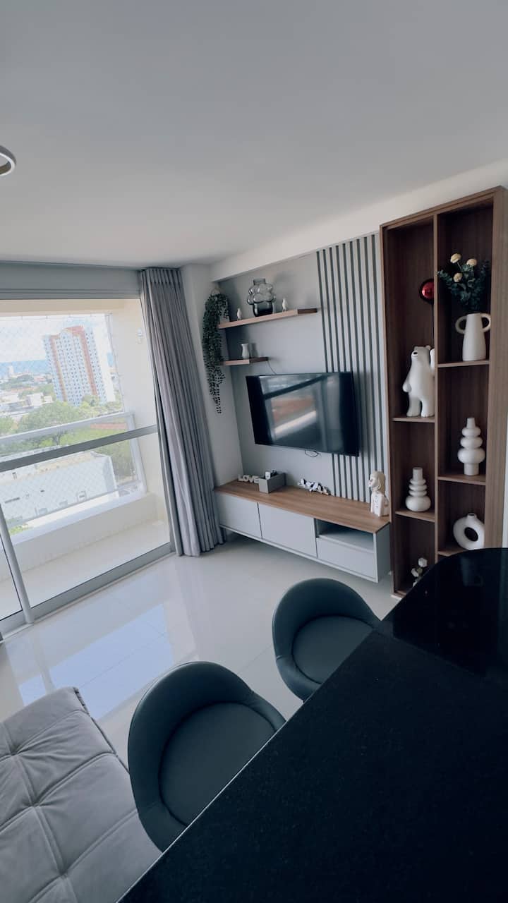 Apartamento Bem Localizado, Seguro E Confortável. - Juazeiro do Norte