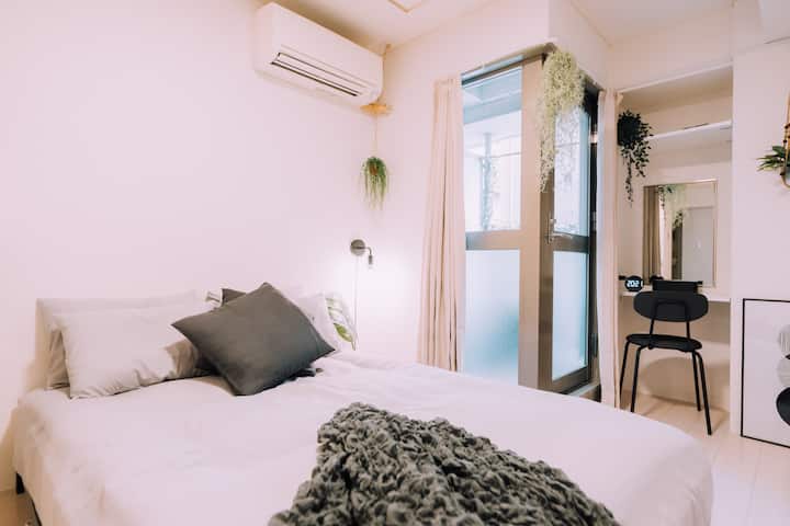 Loft Minimaliste Avec Gym à Namba  Studio 5 - Umeda