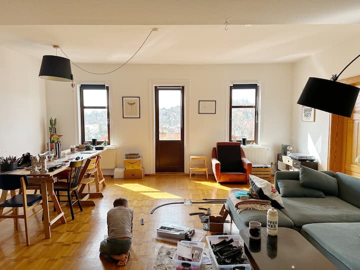 Gemütliche Altbauwohnung Mit Blick üBer Jena West - Jena