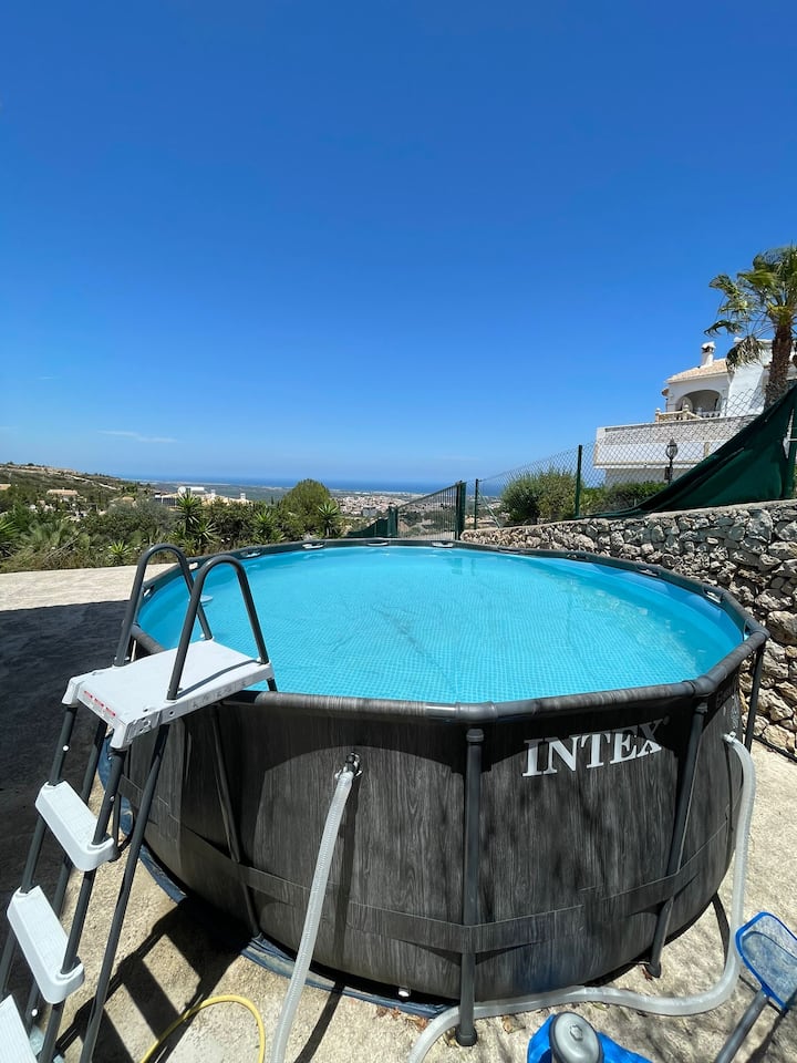 Villa Con Vistas, Gran Terraza, Ideal Para Grupos - Orba