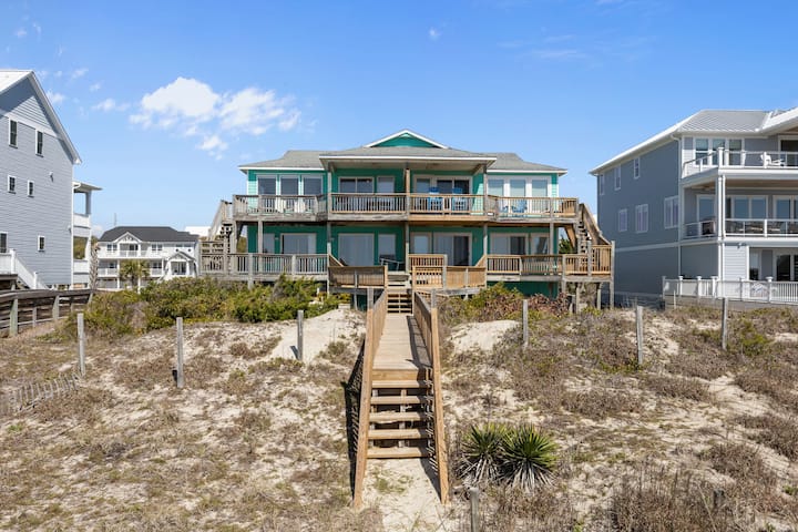 Oceanfront 1/2duplex, Pet Friendly + Stunning - Emerald Isle, NC