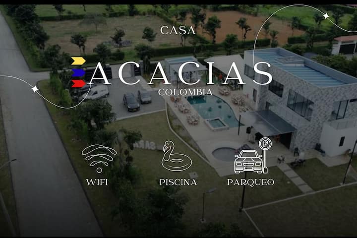 Countryhouse+pool+kitchen+parking+wifi+bbq@acacias - Acacias