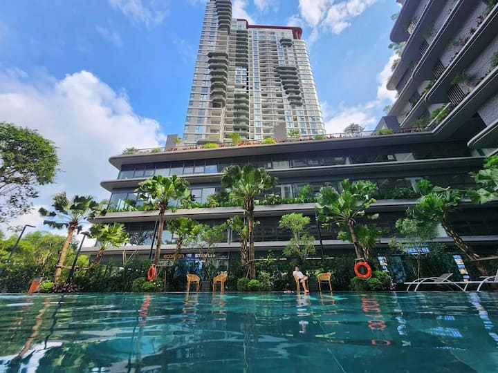 Luxury 3br Ecopark Onsen+pool/gym•swan Lake Escape - Vietnam