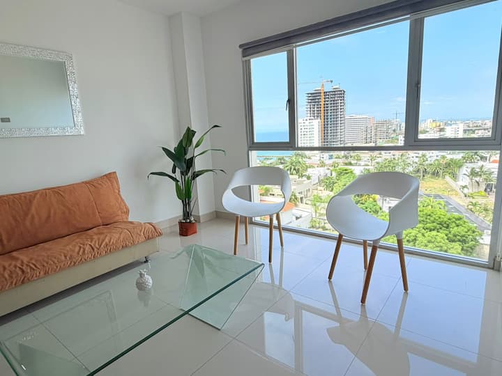 Cómoda Suite En La Mejor Zona De Manta Con Piscina - Manta