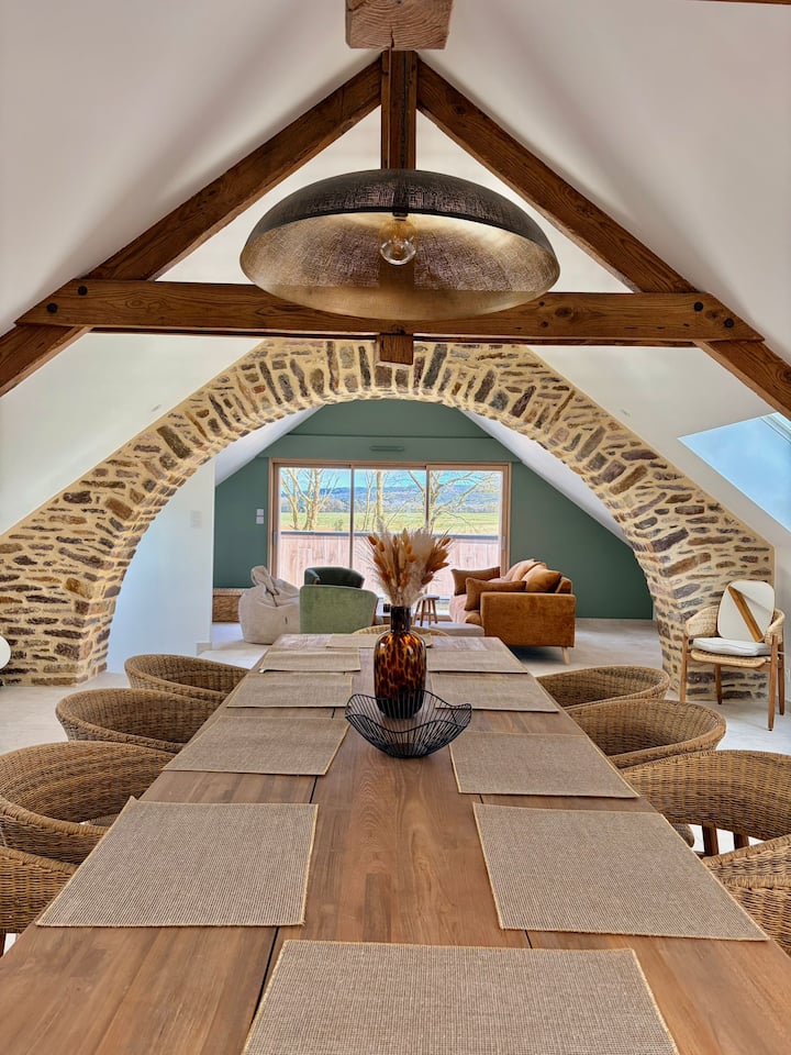 La Maison Es Thèse Vue Sur 
Brocéliande - Paimpont