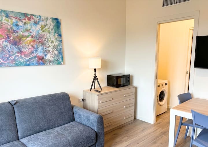 Stazione Hub | Nuovo Appartamento In Centro Città - Orio al Serio