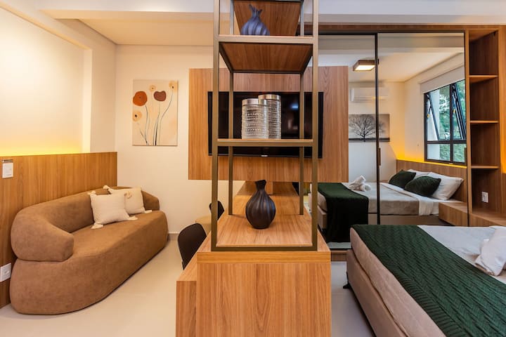 Studio Exclusivo Em Sbc | Piscina + Academia + Ac - Santo André